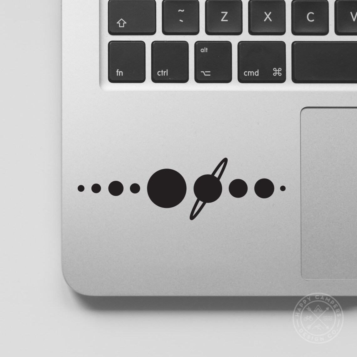 Planets Vinyl Decal Space Decal Water Bottle Decal Car - Etsy