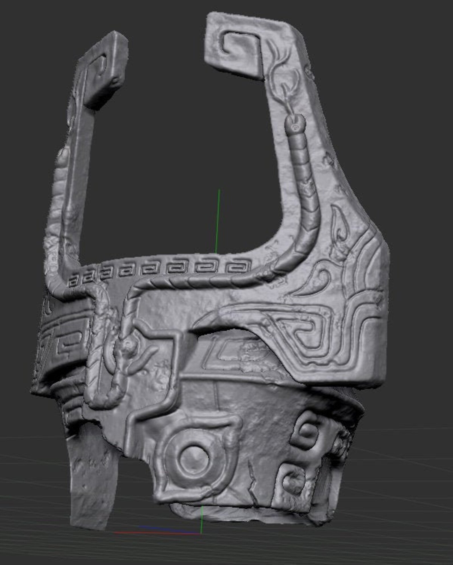 Zelda Inspired FUSED SHADOW Midna Cosplay Helmet 3D Print Kit - Etsy