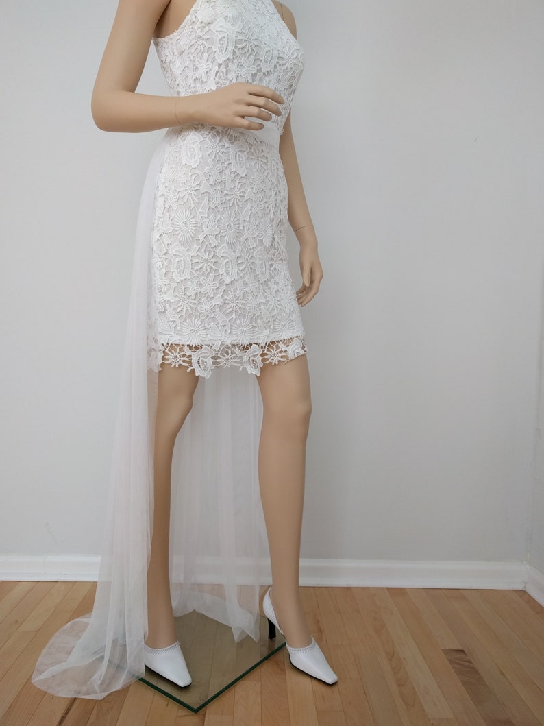 White Tulle Detachable Wedding Train Tulle Train Detachable - Etsy