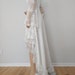 Off-the-shoulder Bohemian off White Wedding Dresses Wedding Boho High ...
