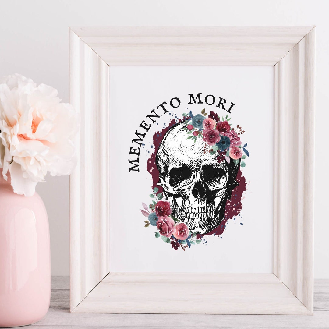 Catholic MEMENTO MORI Printable Wall Art Halloween Printables All ...