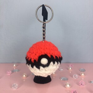 Pokeball Keychain - Etsy