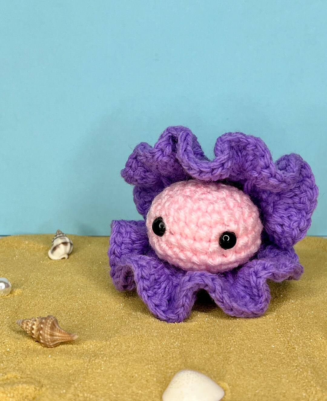 Mini Clam Plush Toy Clam Stuffed Animal Oyster Plush - Etsy