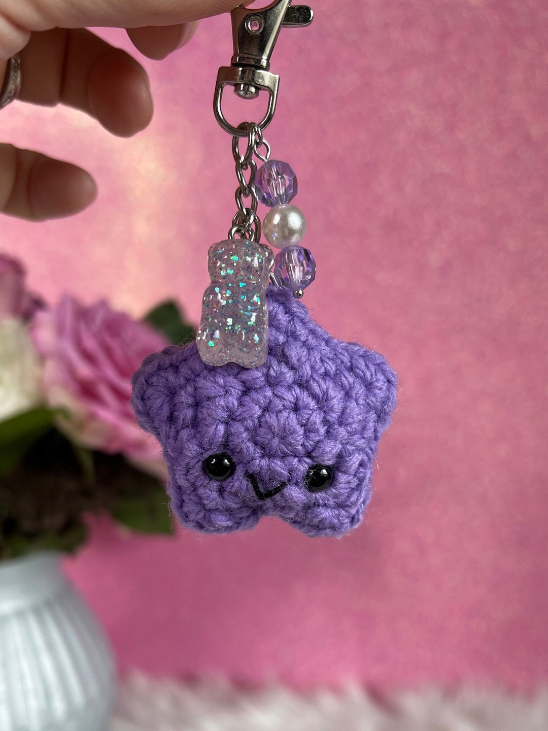 Little Star Keychain Plush Keychain Mini Plush Toy - Etsy