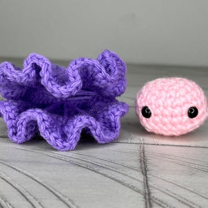 Mini Clam Plush Toy Clam Stuffed Animal Oyster Plush - Etsy