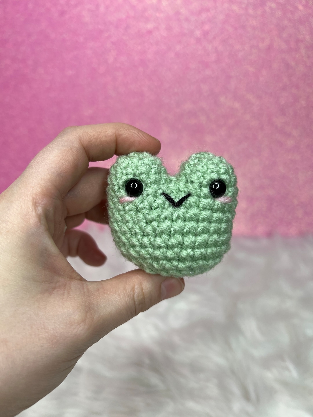 Mini Froggy Plush Toy | Amigurumi Crochet Handmade Frog Plushie - Etsy