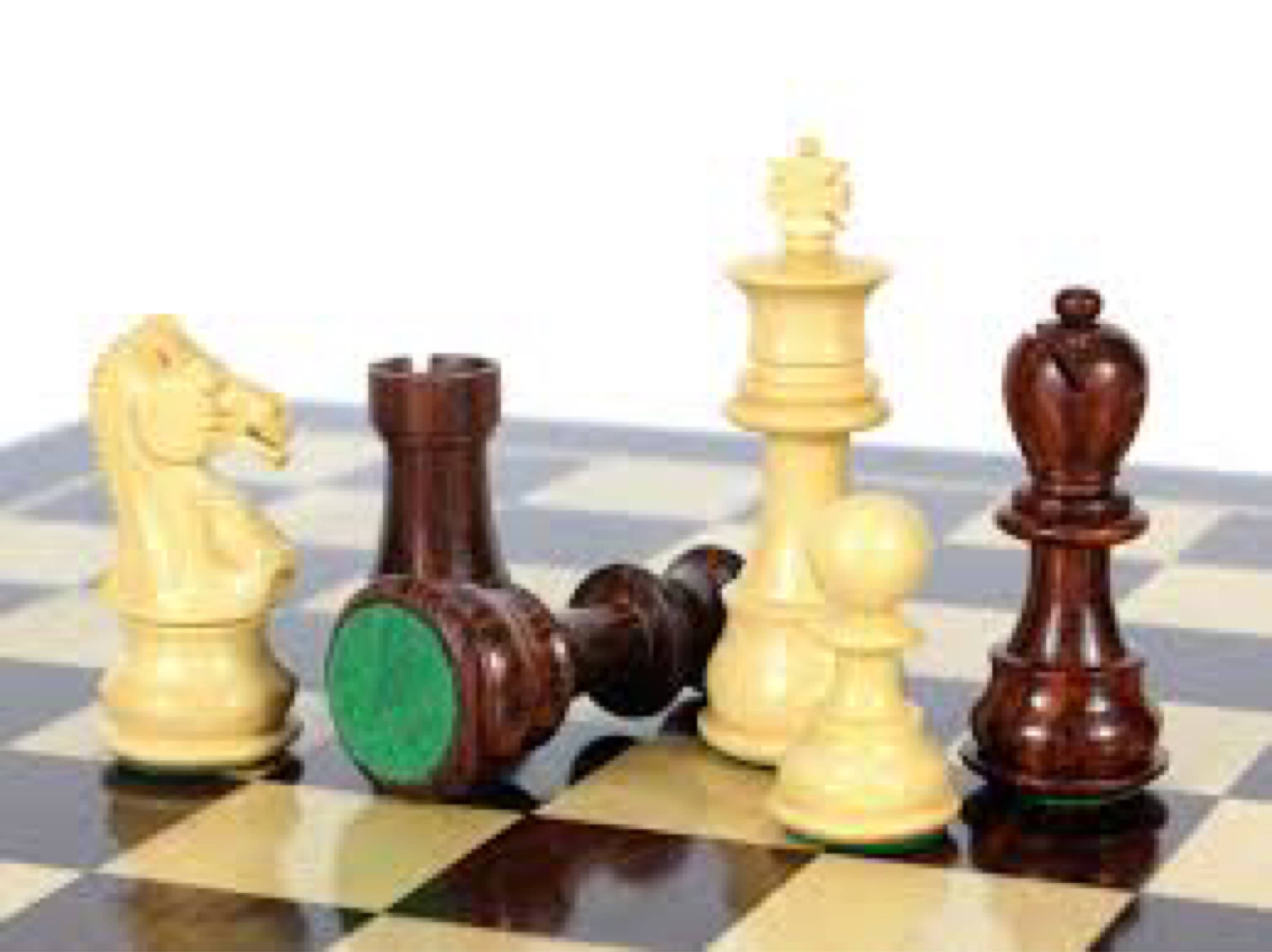 Walnut Chess Set W/ Pieces - Etsy