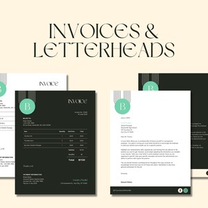 Large Branding Kit Bundle Templates, Editable, Printable, Instagram ...