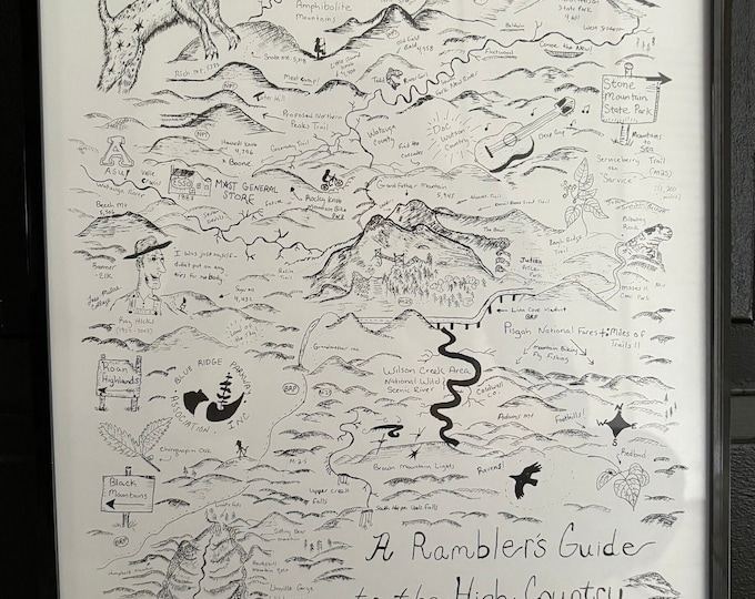 A Rambler's Guide to Western North Carolina - Etsy
