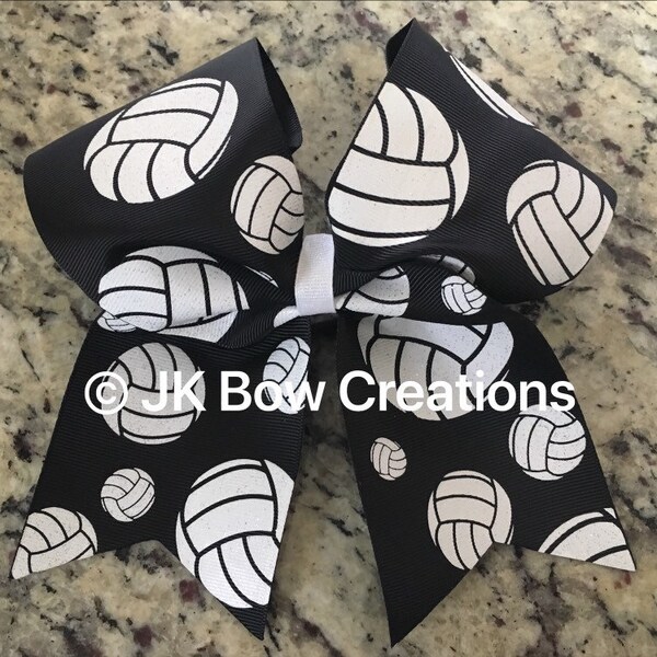 Volleyball Bow - Etsy