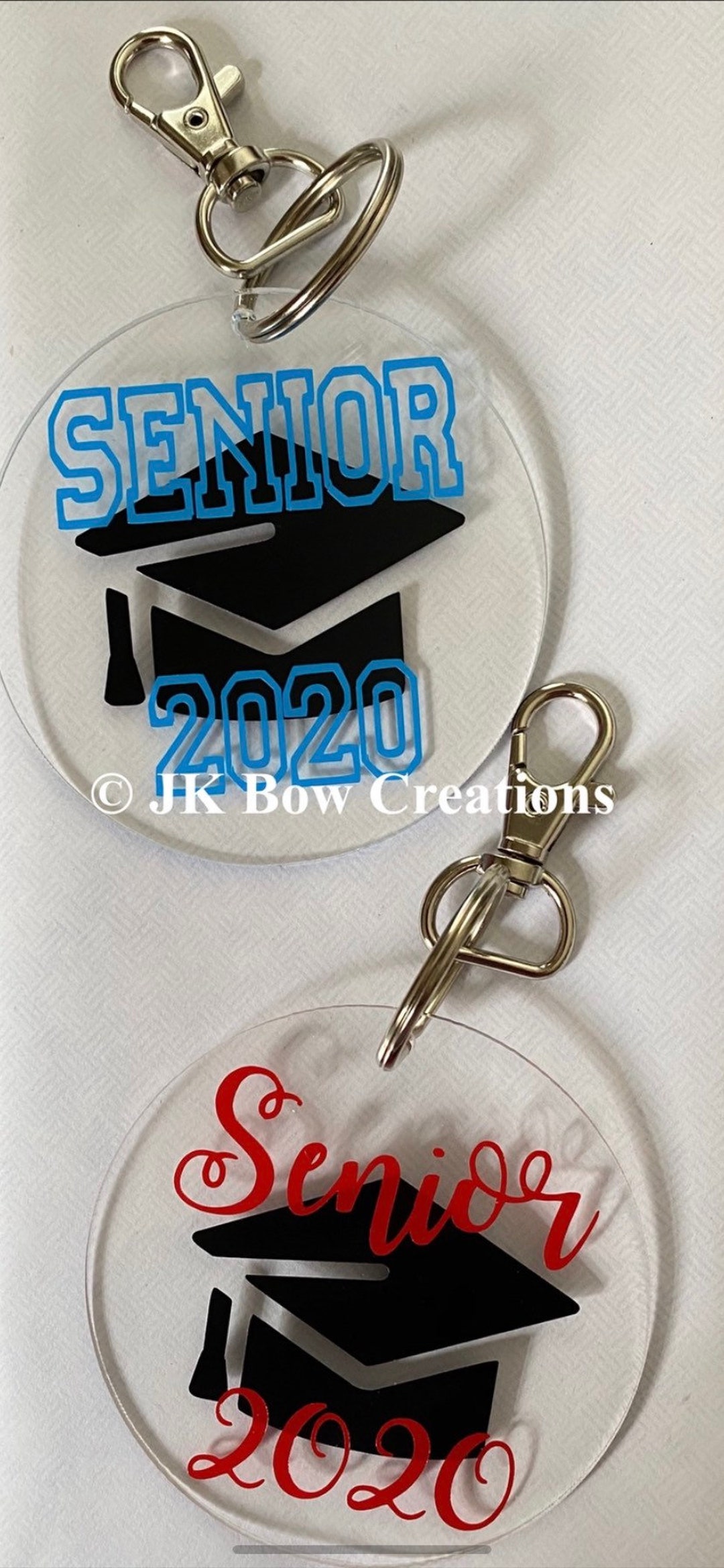 Senior Keychain Senior Gift Senior Cheer Gift Senior High School Gift ...