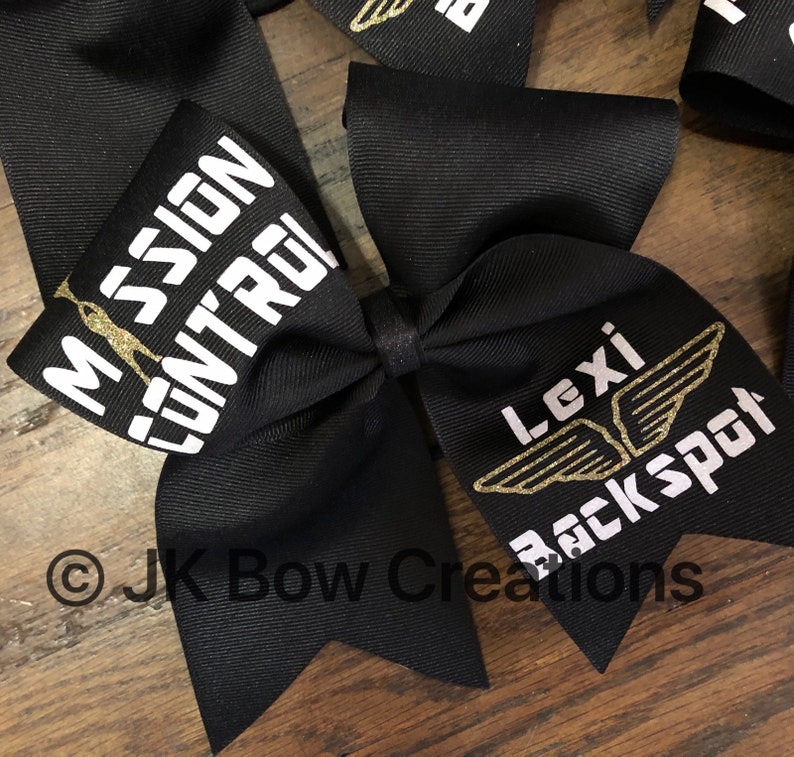 Stunt Group Cheer Bows Base Bow Flyer Bow Backspot Bow - Etsy