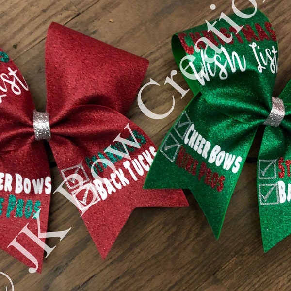 Christmas Cheer Bow - Etsy