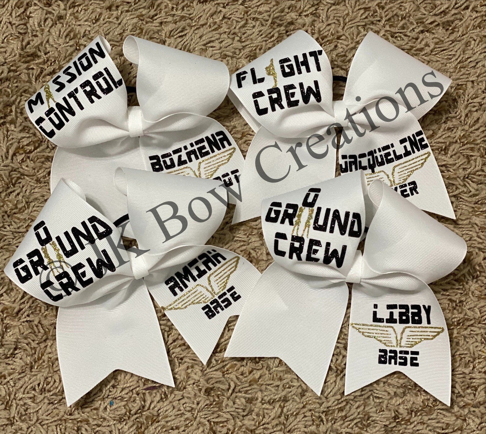 Stunt Group Cheer Bows Base Bow Flyer Bow Backspot Bow Cheer Bows - Etsy