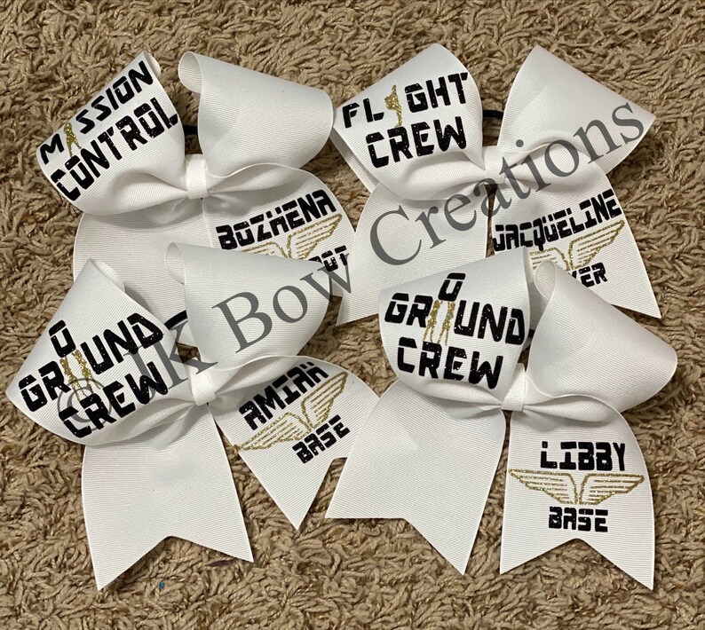 Stunt Group Cheer Bows Base Bow Flyer Bow Backspot Bow - Etsy
