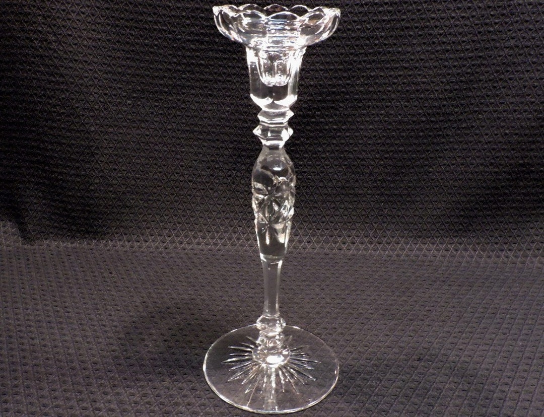 Sparkling Vintage Miller Rogaska Reed and Barton Signed Crystal 10 Tall ...