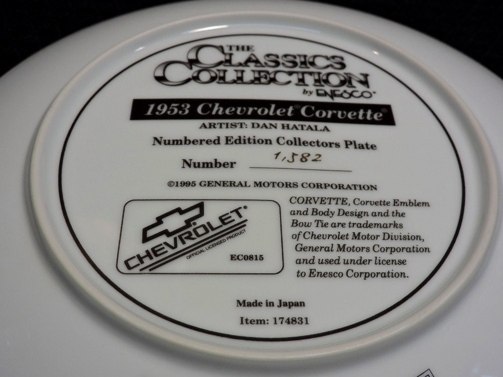 1953 Chevrolet Corvette Numbered Edition the Classics Collection ...