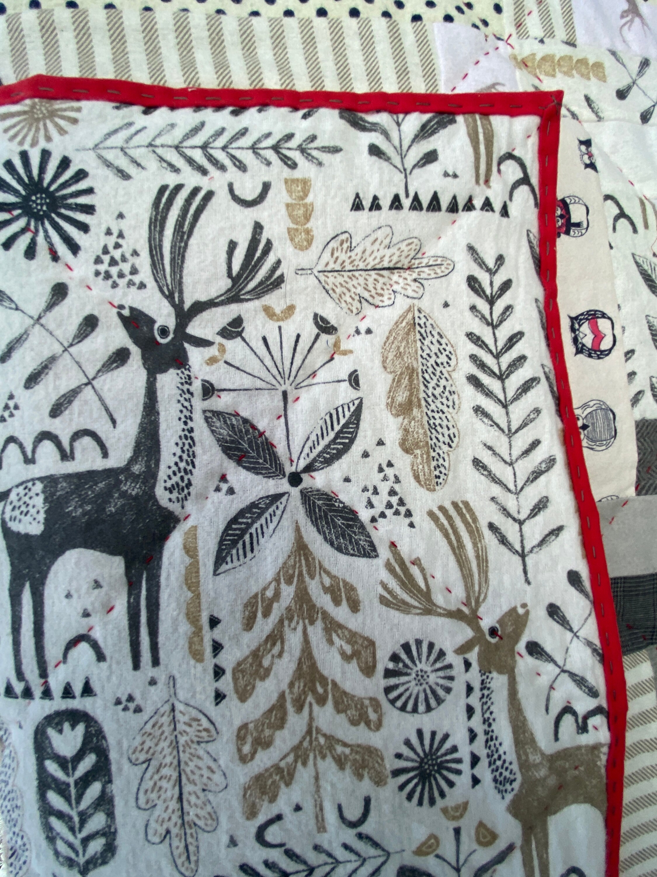 Handmade Double Patchwork Quilt - Etsy UK
