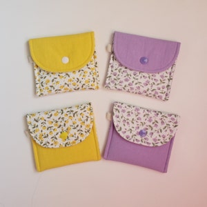 Handmade Flower Snap Purse. Fabric Wallet. Card Holder. Small Pouch - Etsy