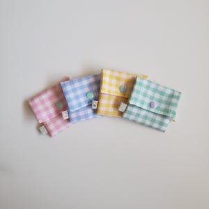 Handmade Fabric Airpods Pouch: Snap Closure Mini Earbud Case - Etsy