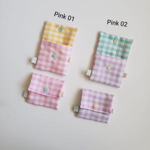 Handmade Fabric Airpods Pouch: Snap Closure Mini Earbud Case - Etsy