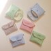 Mini Handmade Two Tone Snap Purse Card Wallet Pouch Cotton Corduroy ...