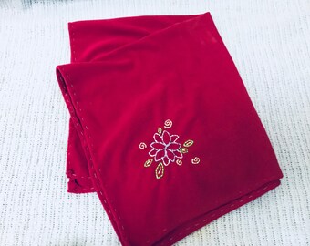 Hand Embroidered Receiving Blanket - Etsy