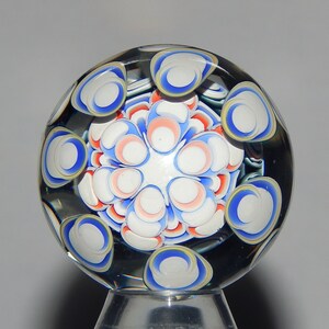 Four Layer Dot Stack Marble, UV Reactive, Glass Pop Art, Art Glass ...