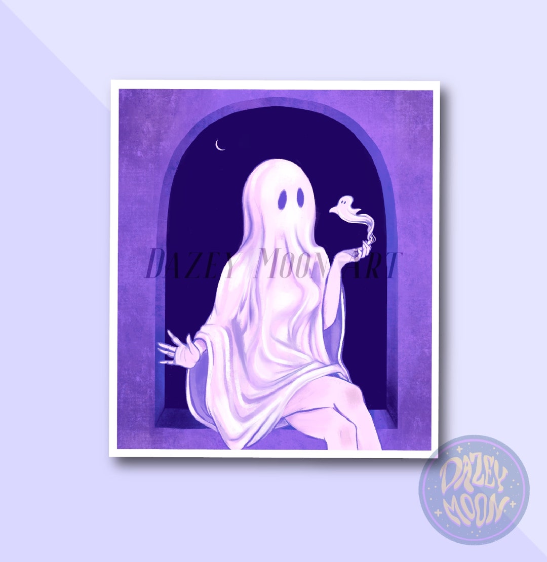 Ghost Tokes 420-friendly Art Prints and Posters, Gifts for Stoners - Etsy