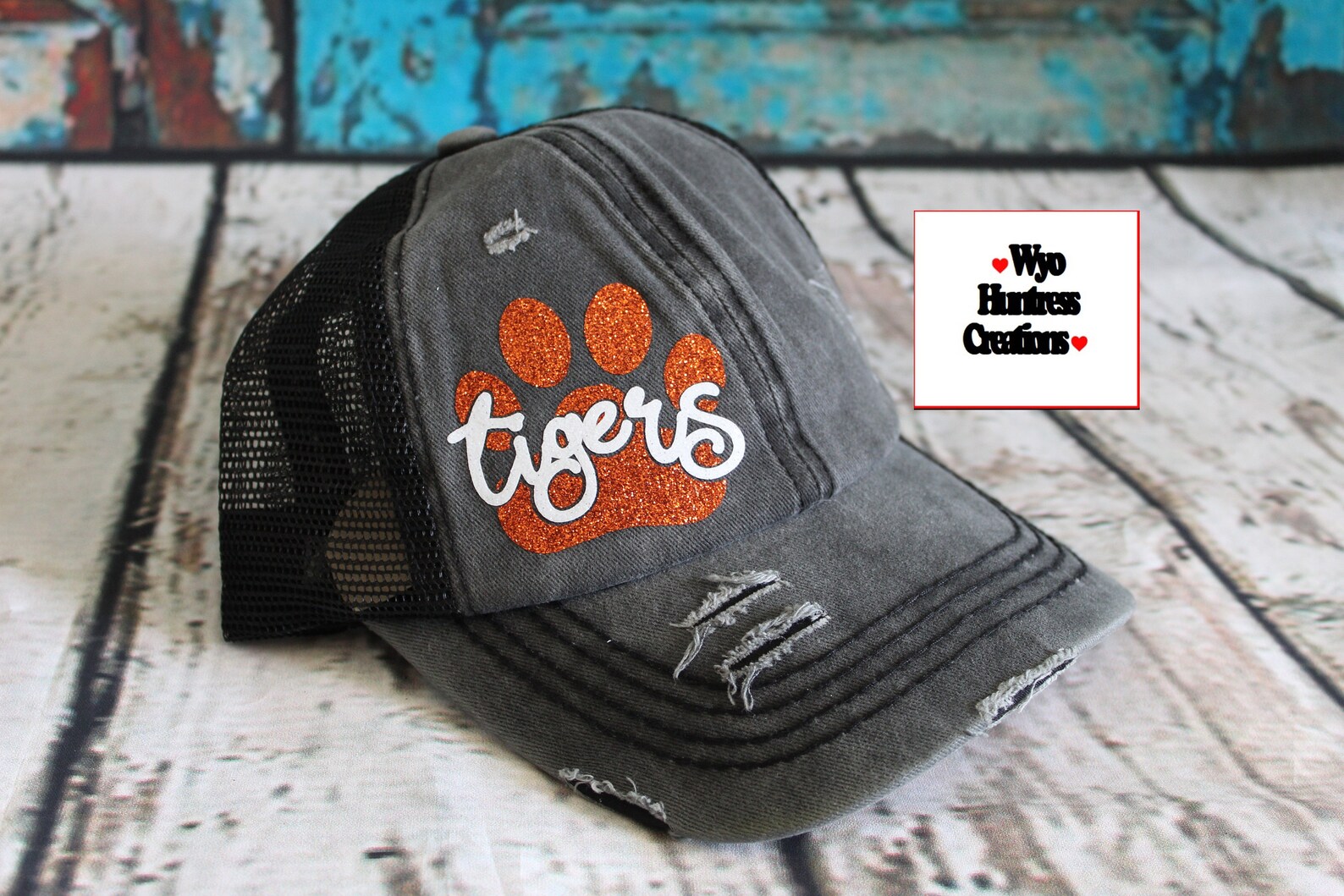 Tiger & Wolves CC High Ponytail Hats - Etsy