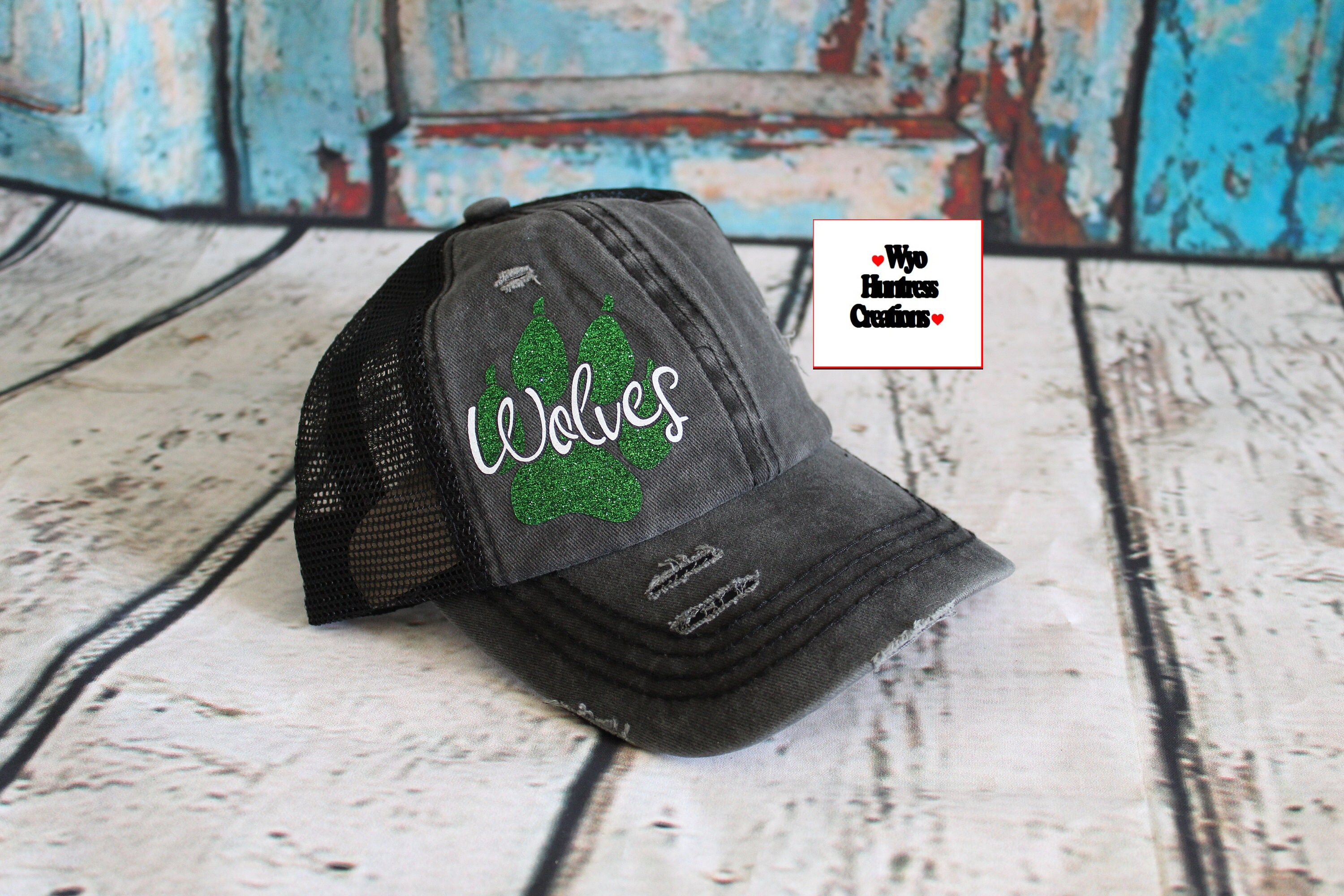 Tiger & Wolves CC High Ponytail Hats - Etsy