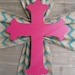 Chevron and Cross - Etsy