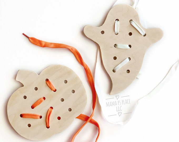 Pumpkin Peg Puzzle / Wooden Peg Board Game / Halloween / Learning Toy ...