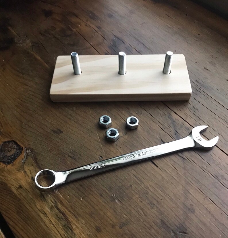 Wing Nut Game / Nuts and Bolts Game / Fastener Toy / | Etsy