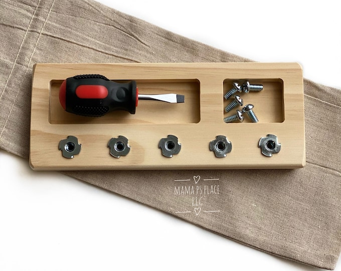 Wing Nut Game / Nuts and Bolts Game / Fastener Toy / - Etsy