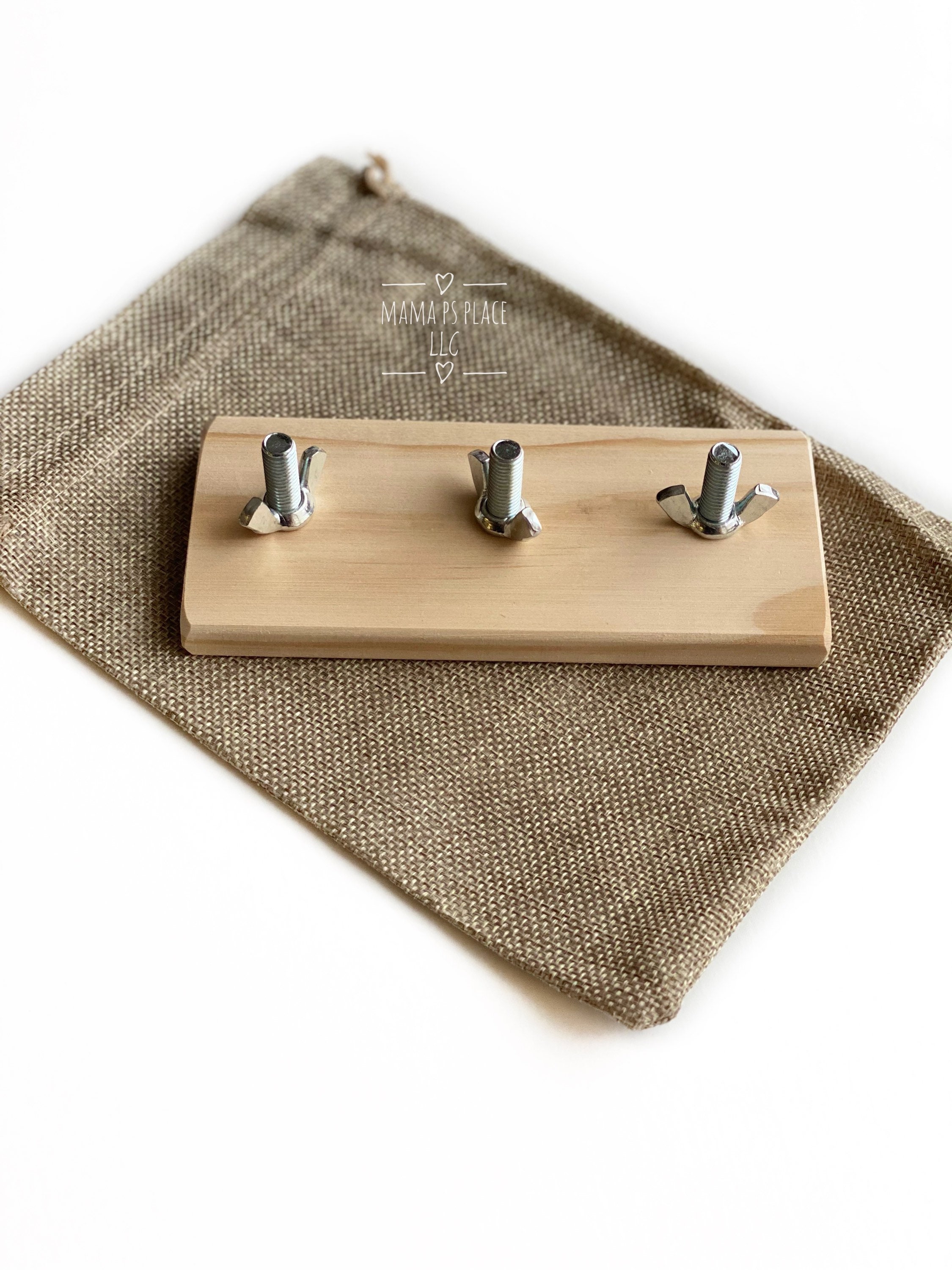 Wing Nut Game / Nuts and Bolts Game / Fastener Toy / - Etsy