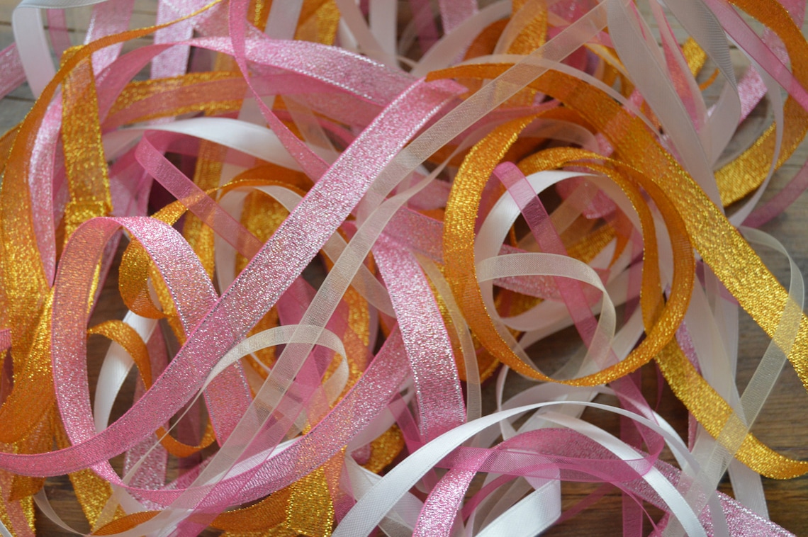 Set of 10 Ribbon Wands / Magic Wand / Fairy Princess / | Etsy