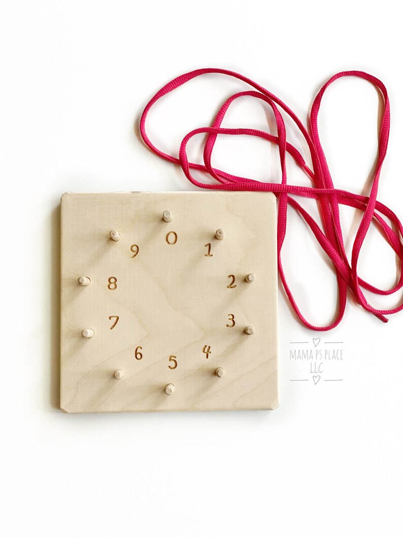 Skip Counting / Board Game / Peg Board / Montessori / Learning Toy ...