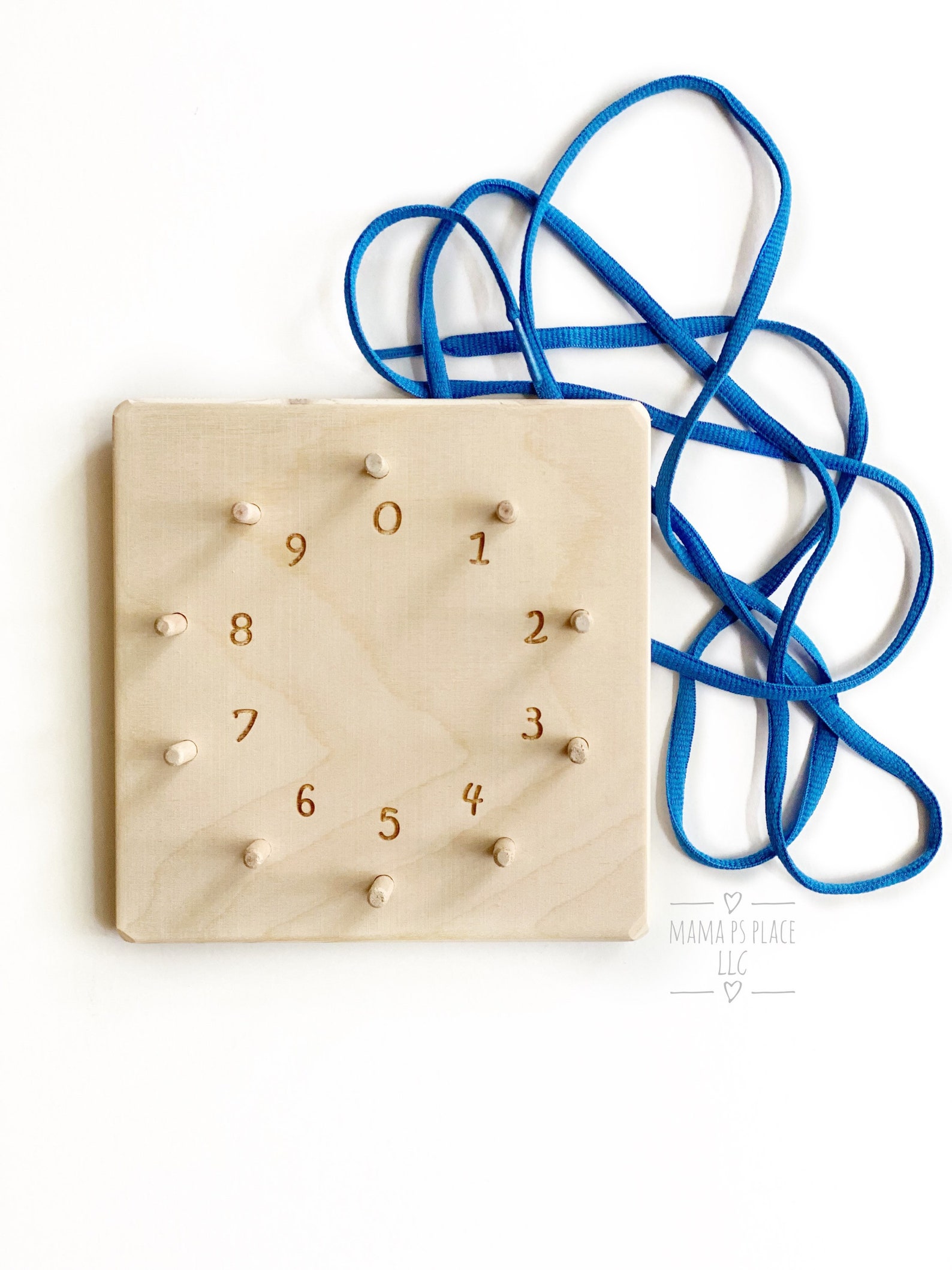 Skip Counting / Board Game / Peg Board / Montessori / Learning Toy ...