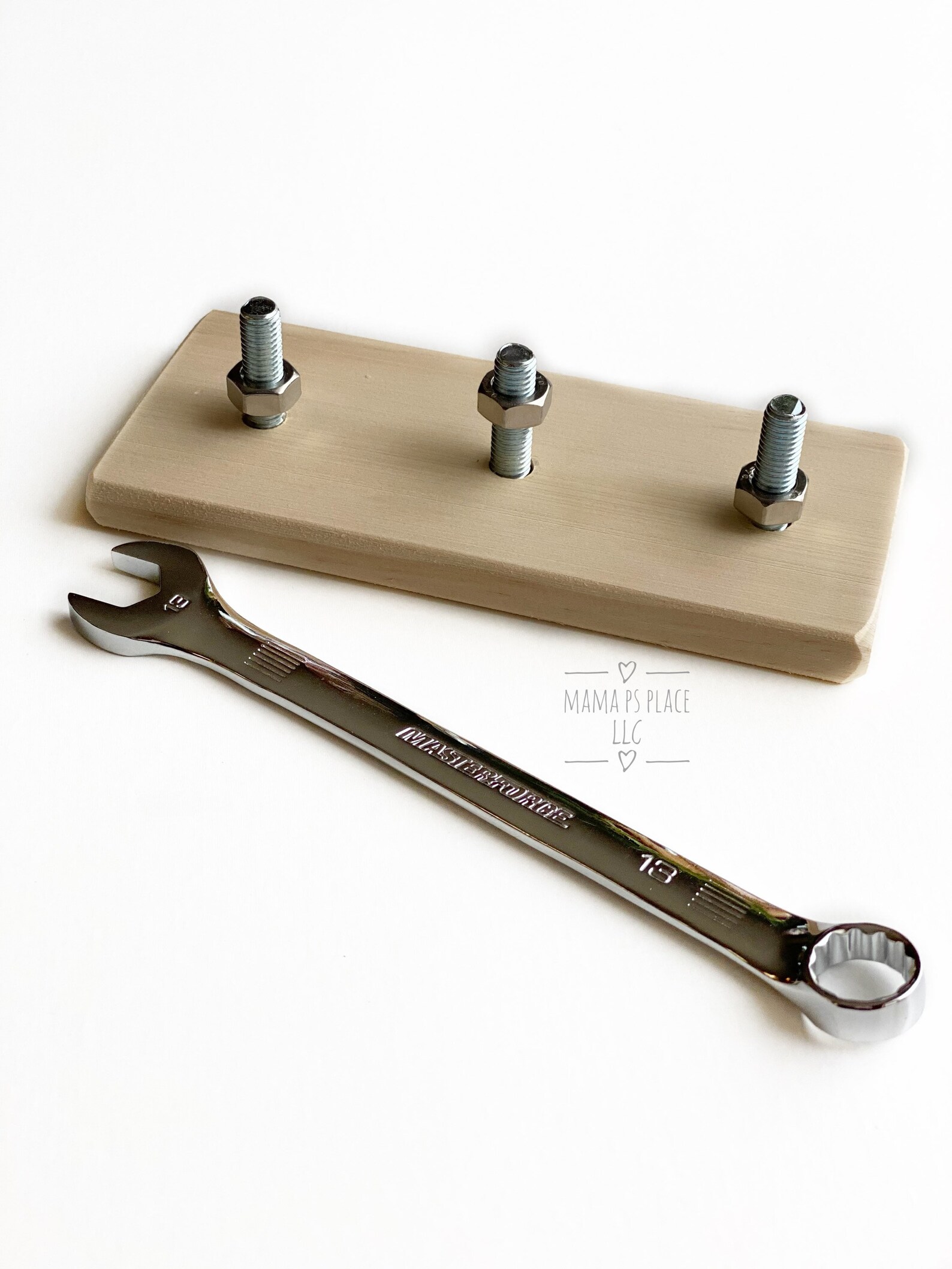 Nuts and Bolts Game / Wing Nut Game / Fastener Toy / Construction Game ...