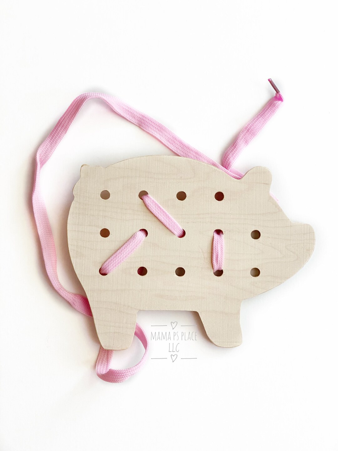 Lacing Board / Toddler Busy Board / Montessori Toy / Waldorf Toys ...