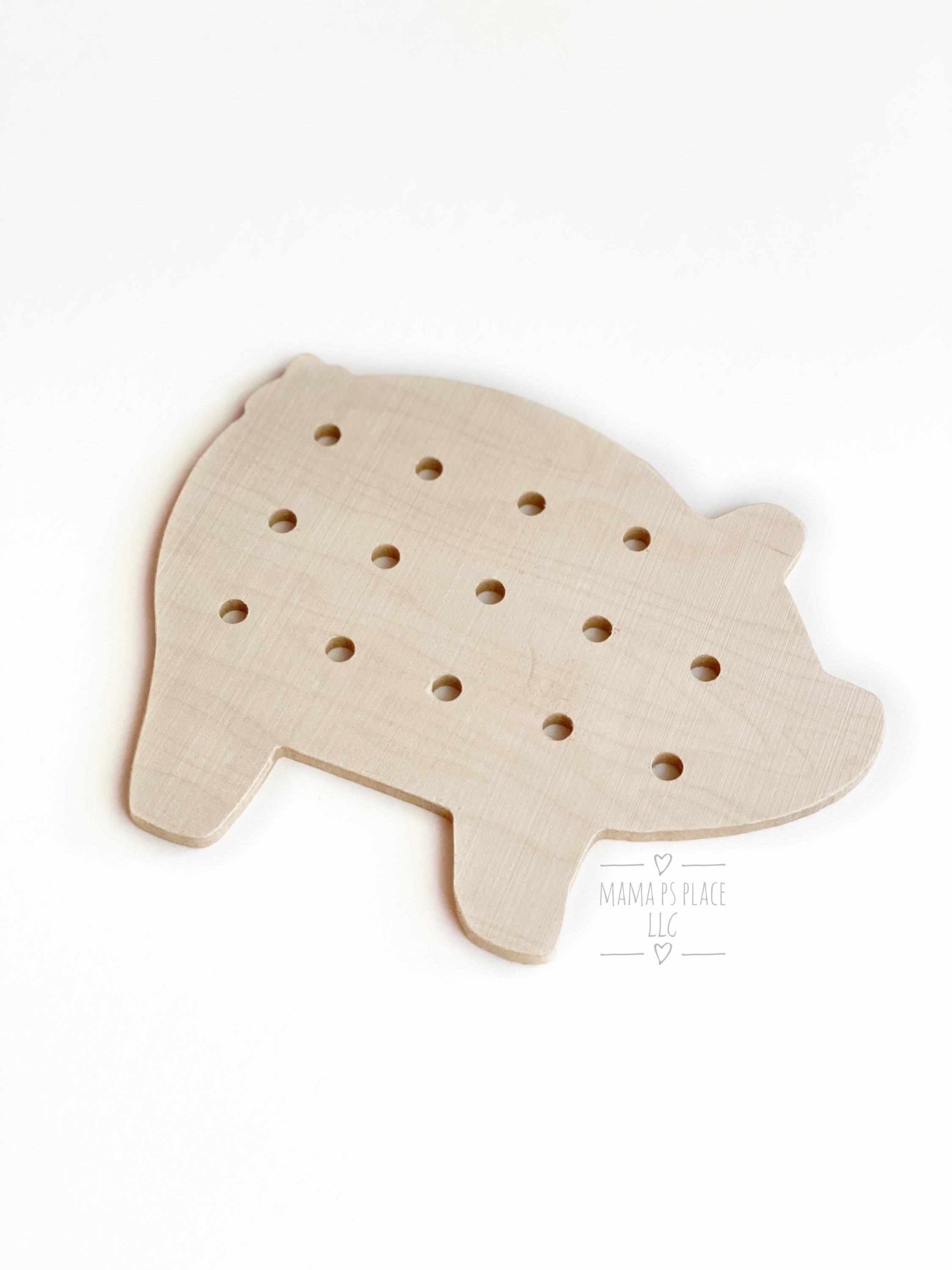 Lacing Board / Toddler Busy Board / Montessori Toy / Waldorf - Etsy