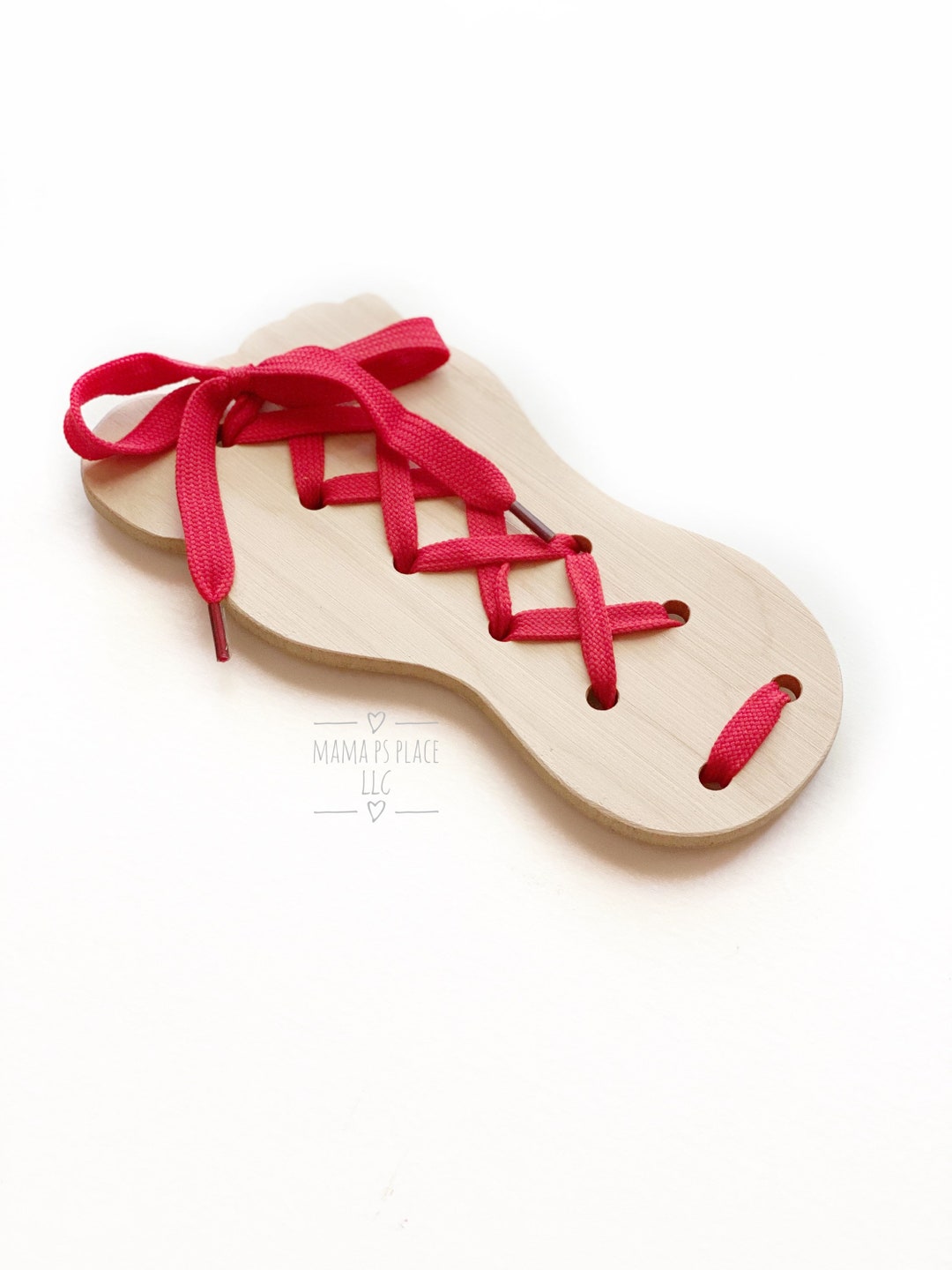 Lacing Board / Toddler Busy Board / Montessori Toy / Waldorf Toy ...