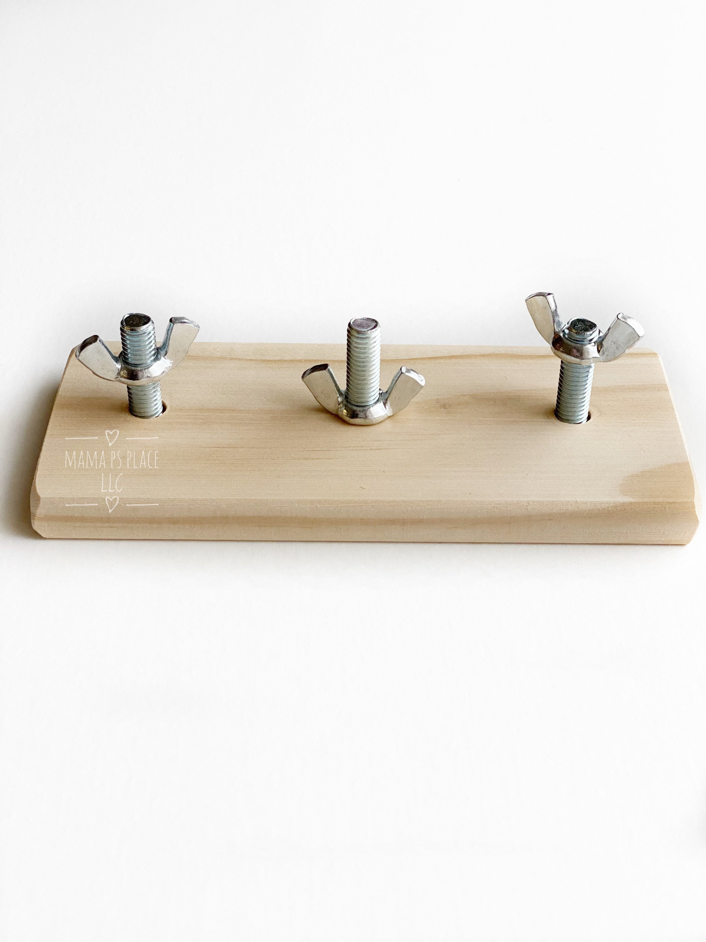 Wing Nut Game / Nuts and Bolts Game / Fastener Toy / - Etsy