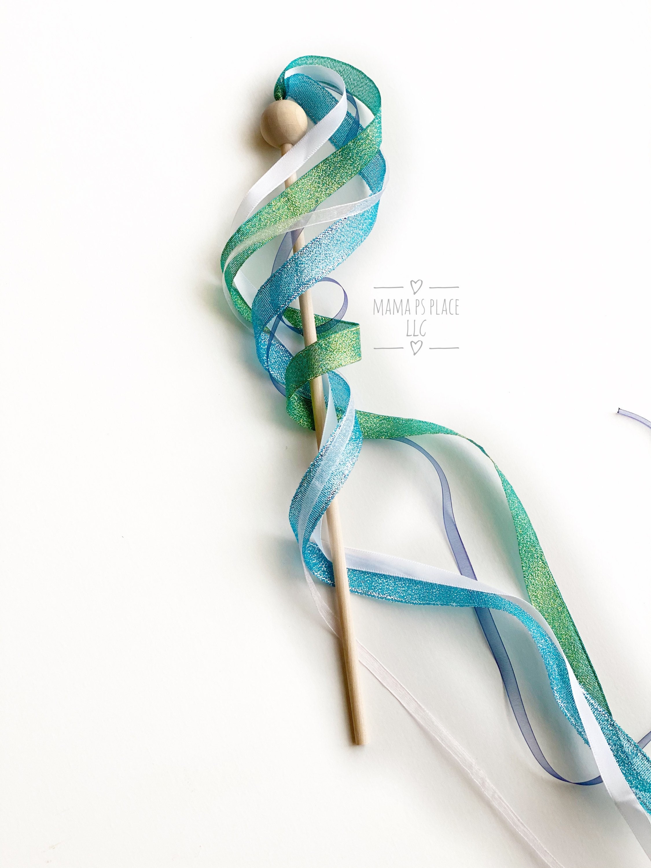 Ribbon Wand / Magic Wand / Fairy Princess / Montessori / | Etsy Australia