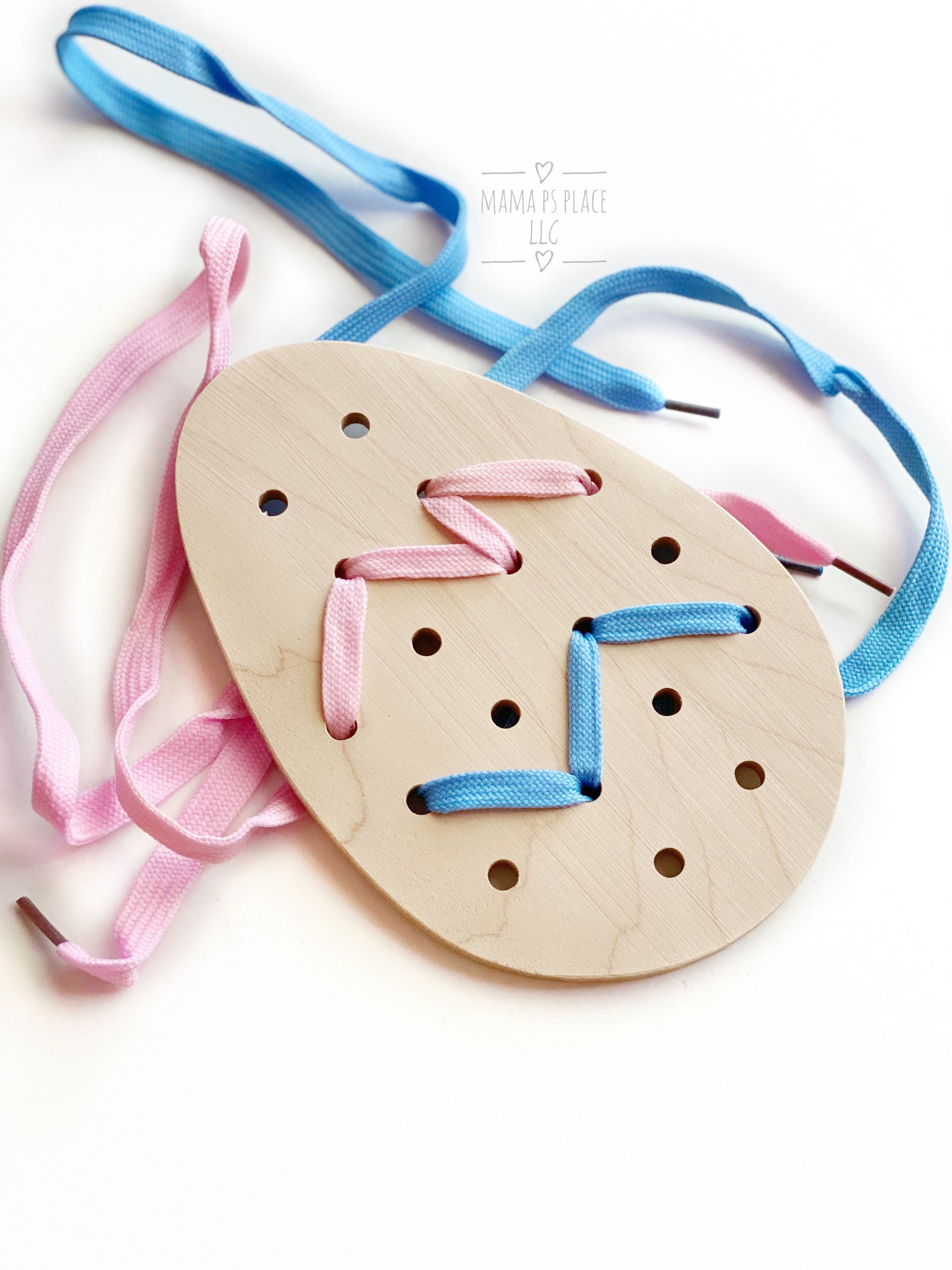 Lacing Board / Easter / Lacing Board / Egg / Toddler Busy Board ...