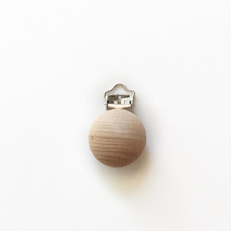 Wood Pacifier Clip - Etsy