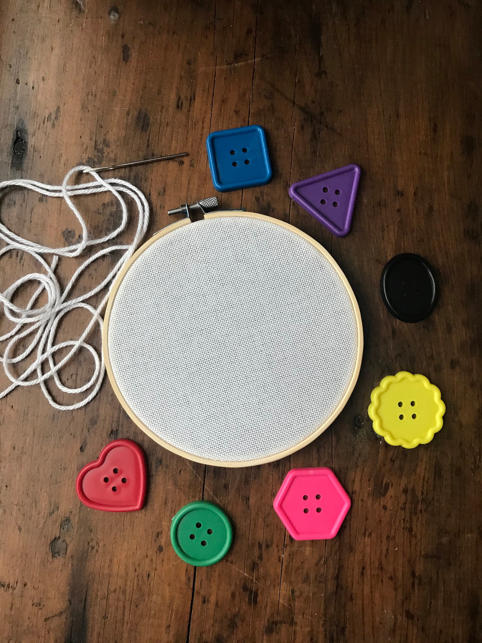 Kids Sewing Kit / Buttons / Button Kit / Learn To Sew / Sewing | Etsy