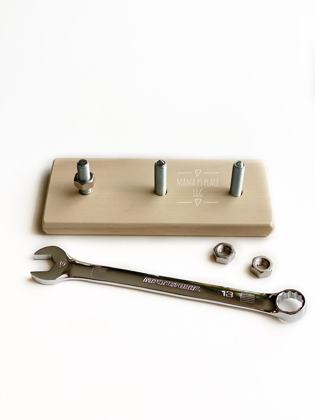 Nuts and Bolts Game / Wing Nut Game / Fastener Toy / Construction Game ...