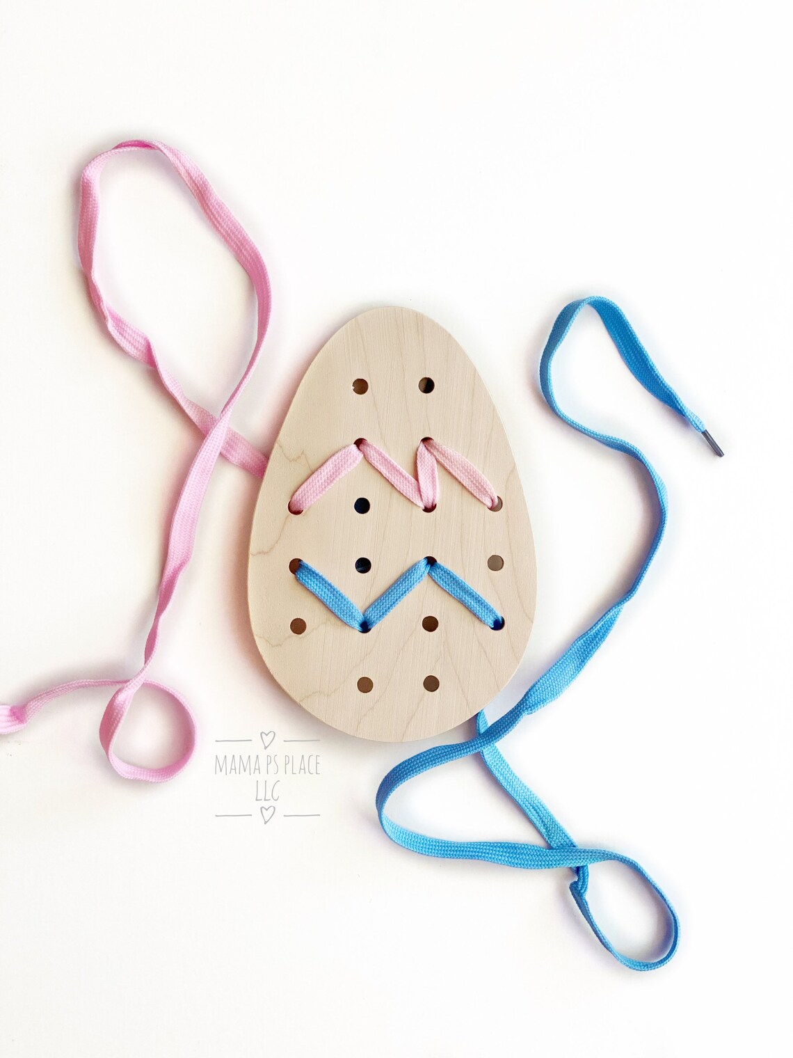 Lacing Board / Easter / Lacing Board / Egg / Toddler Busy - Etsy